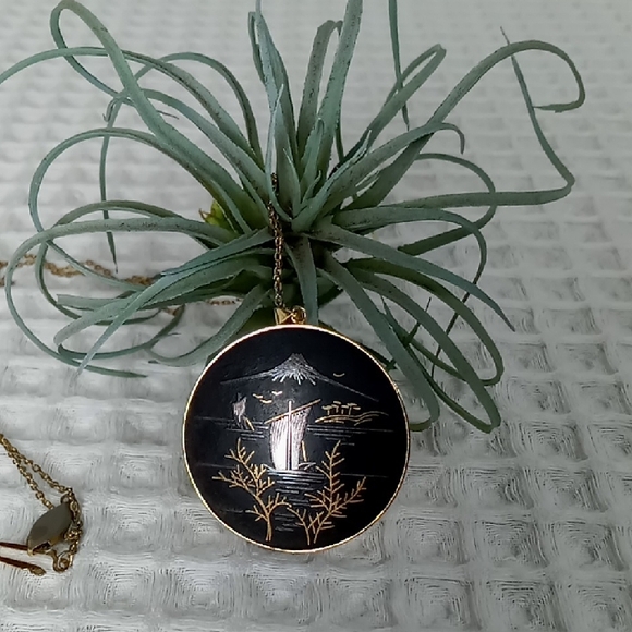 Amita | Jewelry | Vintage Mark Amita Reversible Japanese Damascene ...
